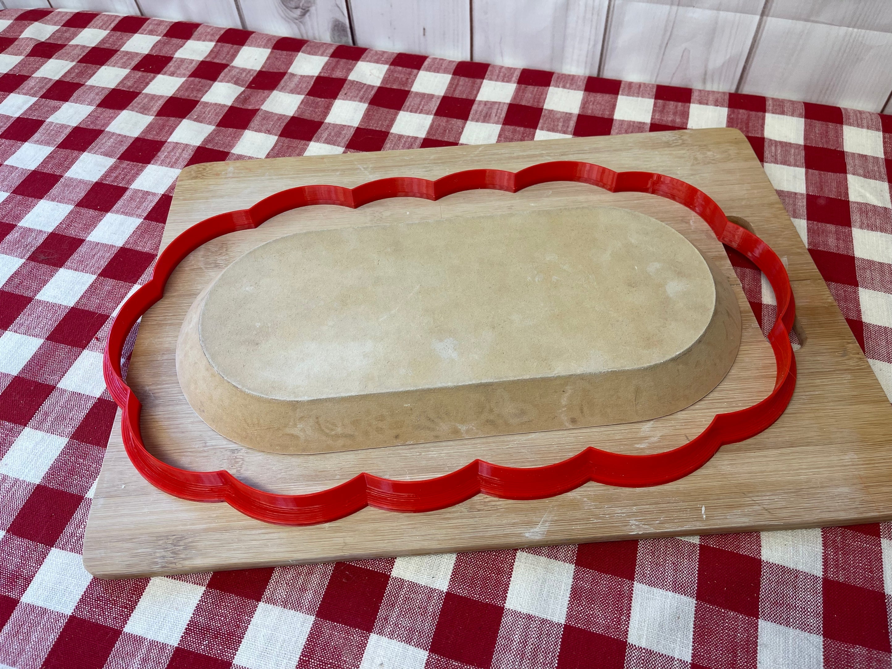 NEW sizes added - Loose Scalloped Rounded Rectangle, XL Clay Cutter ...