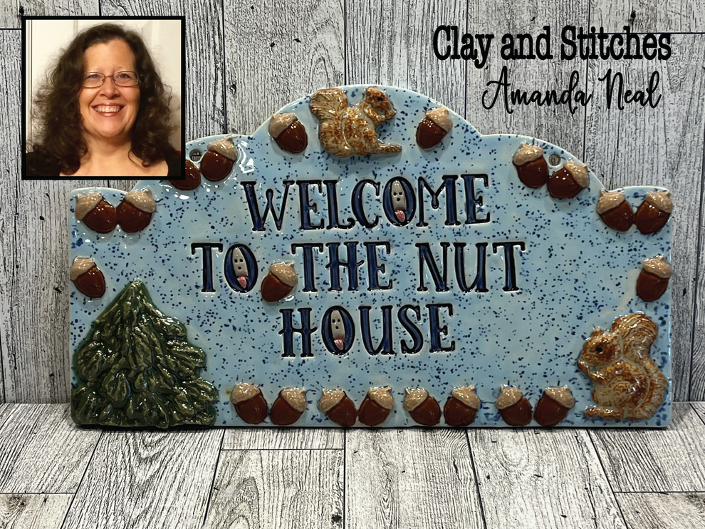 Sign Plaque Clay Cutter - Amanda Neal Collaboration, plastic 3D printe ...