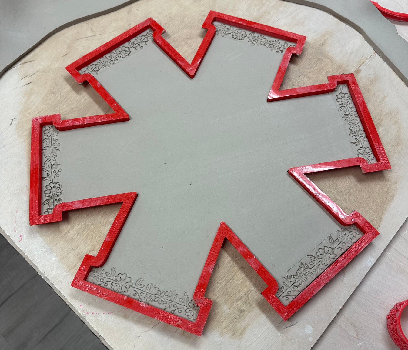 Fruit or Bread Bushel Basket Template Clay Cutter, Hexagon - Plastic 3 ...