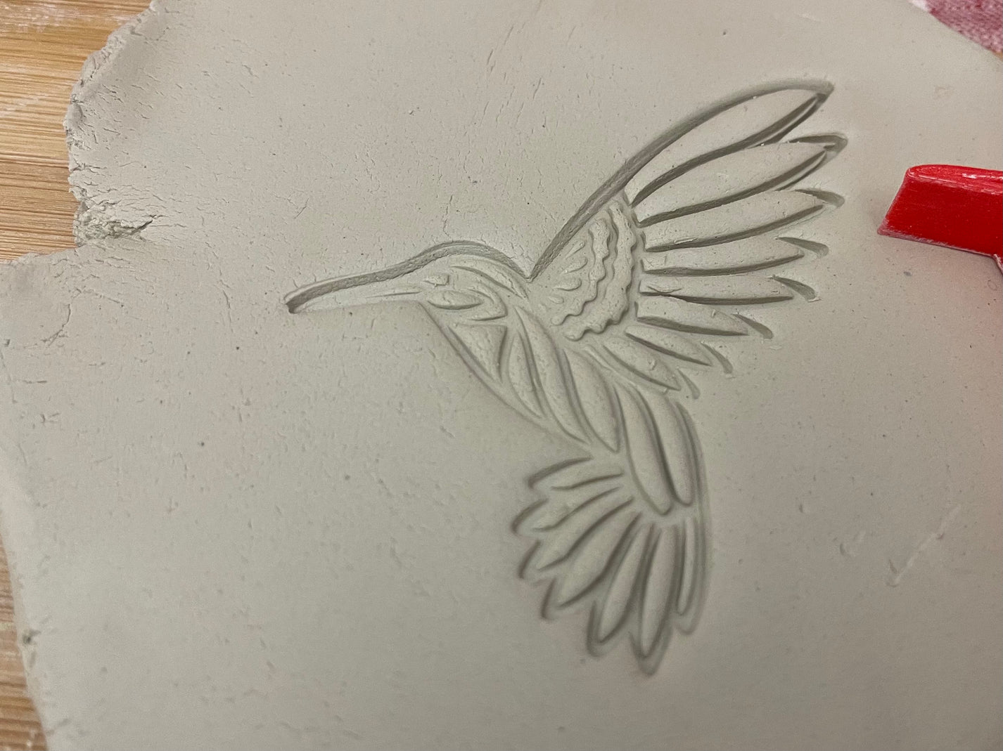 Hummingbird Pottery Stamp - 3D Printed Multiple Sizes Available – De La ...