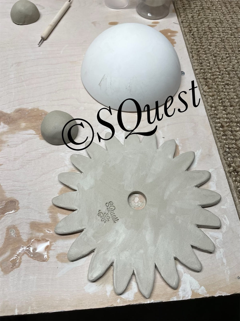 Flower Stacy Quest inspired Coneflower Design, Clay Cutter - Plastic 3 ...